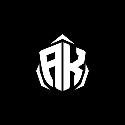 Ak gaming logo Vector Images & Graphics for Commercial Use | VectorStock