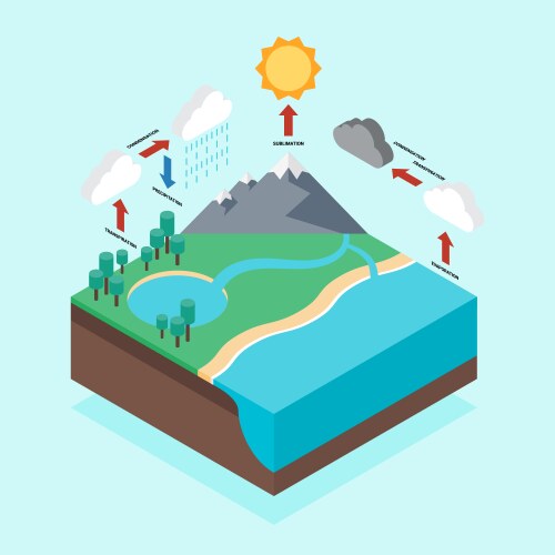 Water Cycle Vector Images (over 10,000)