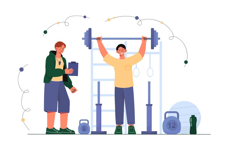 Gym Teacher Cartoon Coach Vector Images (over 330)