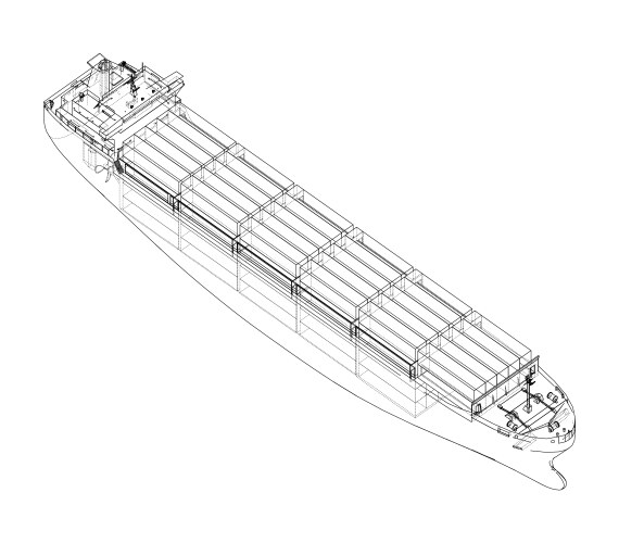 Cargo Ship Blueprint Vector Images (over 950)