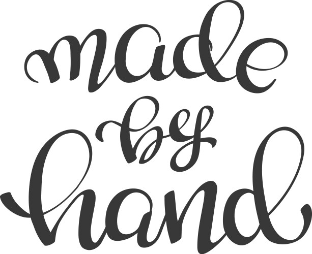 Handmade Made Hand Vector Images (over 9,200)