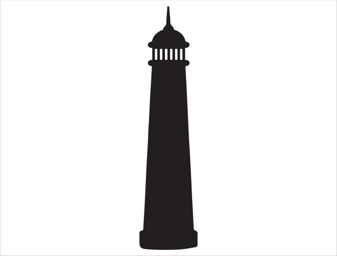 Lighthouse Silhouette Vector Images (over 6,500)