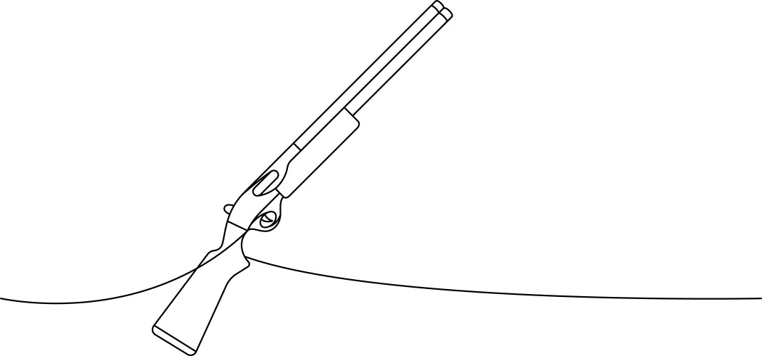 Shotgun Outline Vector Images (over 3,700)