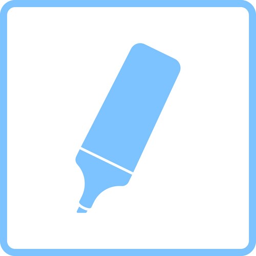 Marker icon Royalty Free Vector Image - VectorStock