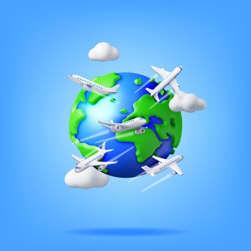 Plane Globe Vector Images (over 27,000)