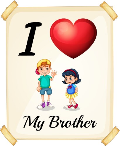 Brother Cartoon Vector Images (over 9,900)