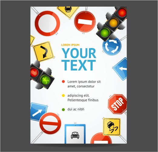 Road Safety Posters Vector Images (over 1,700)
