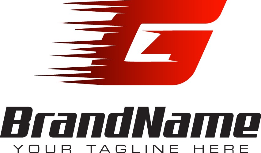 Letter s lightning logo Royalty Free Vector Image