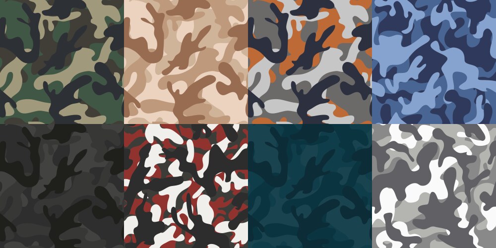 Black and White Camo Vector Images (over 8,500)