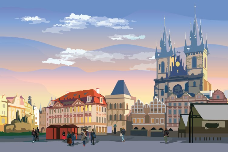 Prague Vector Images (over 4,100)