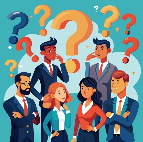 Ramble confused explanation or bad communication Vector Image