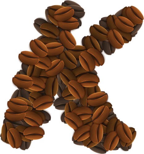 Vintage gray letter m concept Royalty Free Vector Image