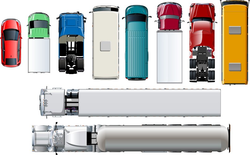 Bus Top View Vector Images (over 520)