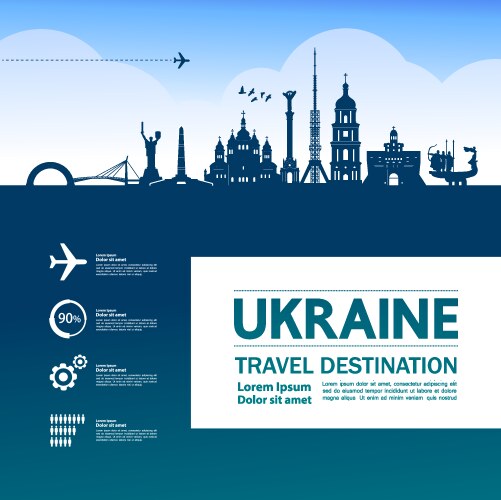 Ukraine lviv archcathedral basilica Royalty Free Vector