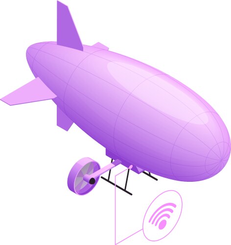 Internet access point composition Royalty Free Vector Image