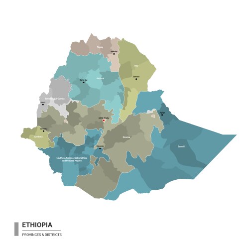 Addis Ababa Map Vector Images (over 480)