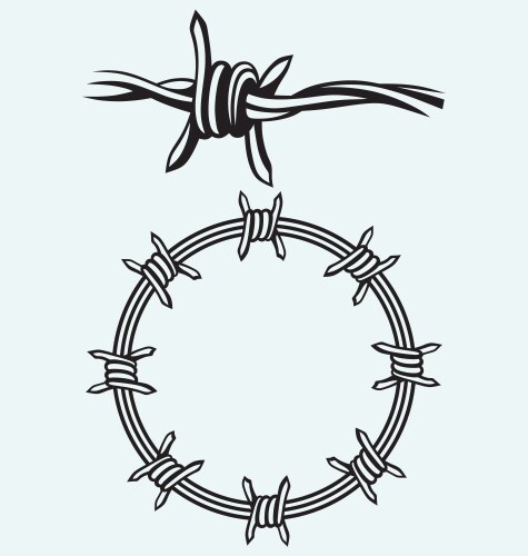 Free Barbed Wire Vector Images (over 180)