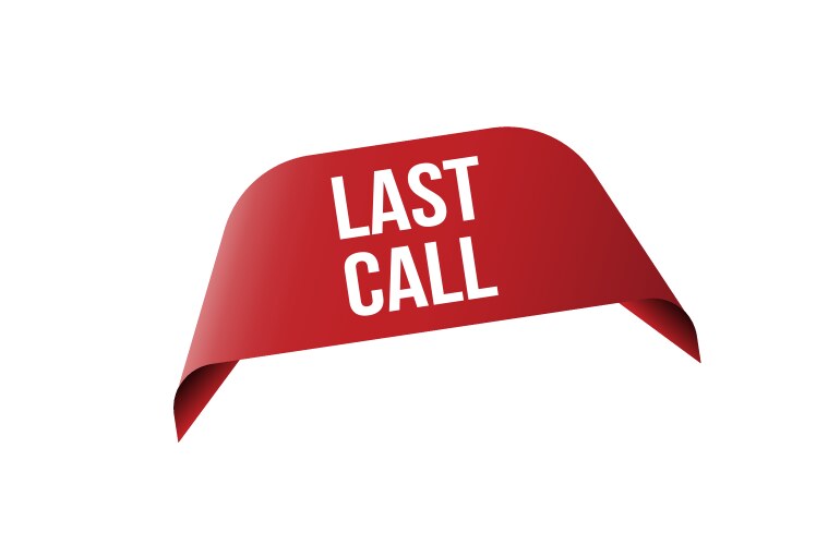 Last Call Vector Images (over 830)