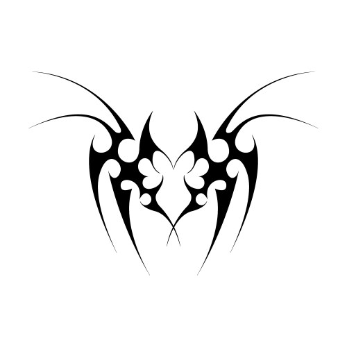 Cyber Tribal Sigil Royalty Free Vector Image - VectorStock