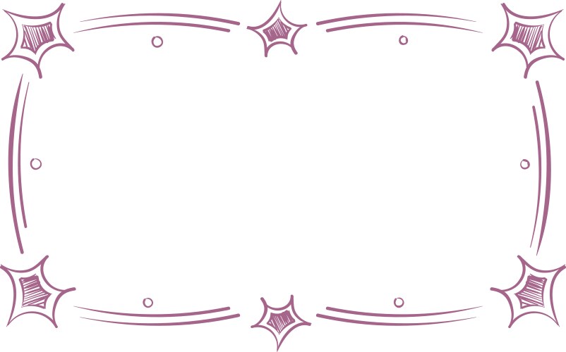 Decorative card template elegant empty text frame Vector Image