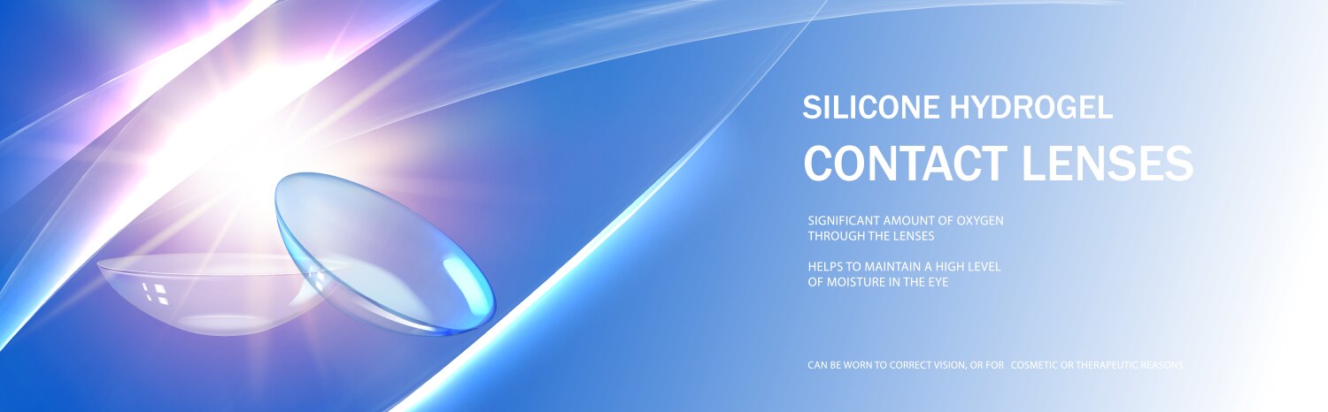 Realistic contact lenses Royalty Free Vector Image