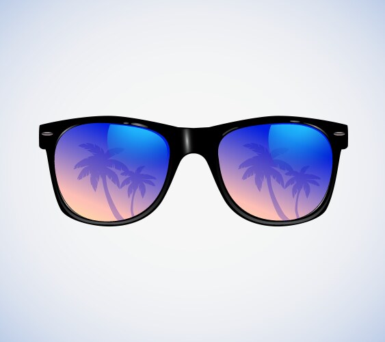 Sunglasses isolated Royalty Free Vector Image - VectorStock