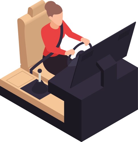 Driving Simulator Vector Images (over 1,200)