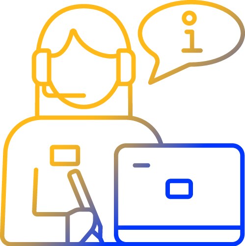 Hotel reception lobby icon suitable for website Vector Image