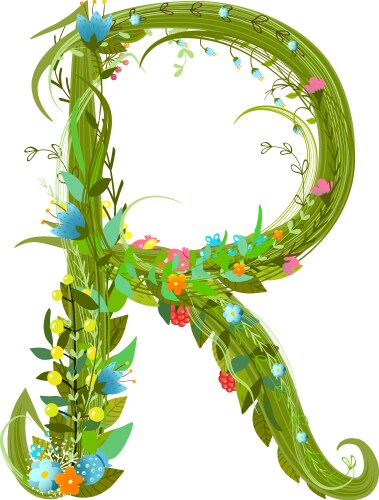 Calligraphy Letter R Vector Images (over 9,200)