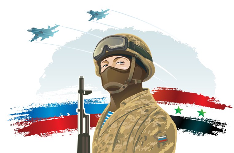 Special force soldier Royalty Free Vector Image