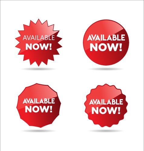 Available Now Vector Images (over 2,300)