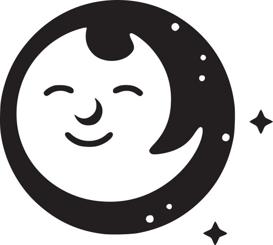 Moon Black and White Vector Images (over 160,000)