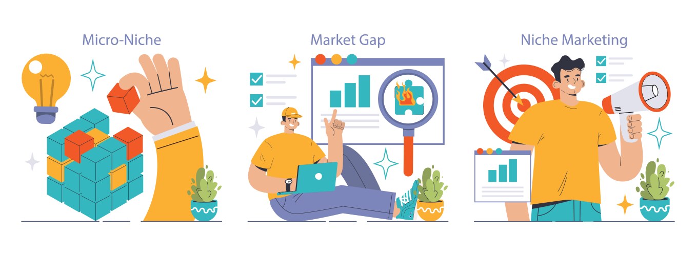 Niche Vector Images (over 3,200)