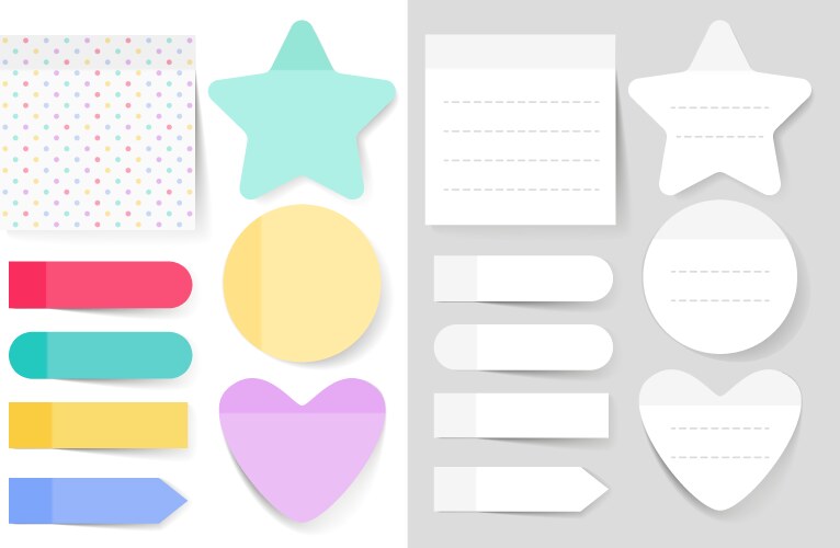 Linear stars set Royalty Free Vector Image - VectorStock