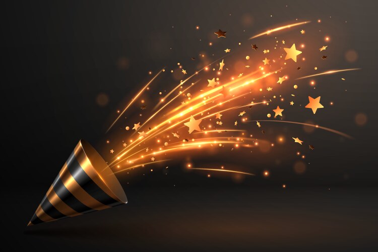 Cartoon disappear explode bomb explosion Vector Image