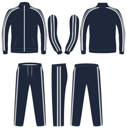Tracksuit Jacket Template Vector Images (over 150)