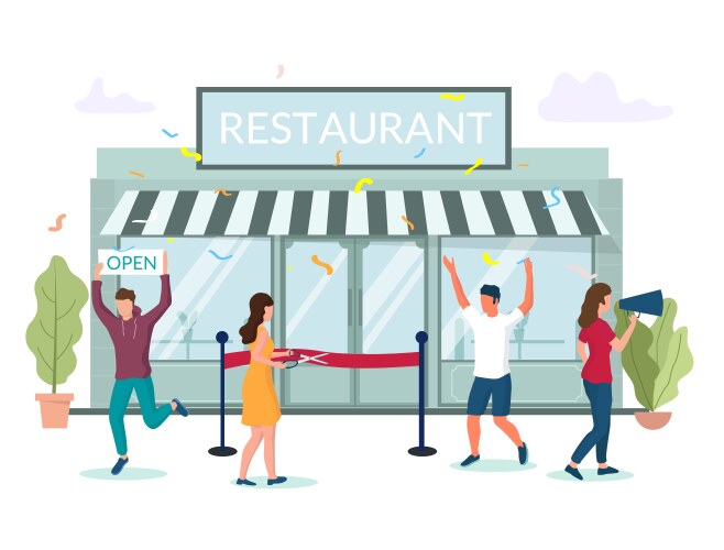 Opening Ceremony Restaurant Vector Images (89)