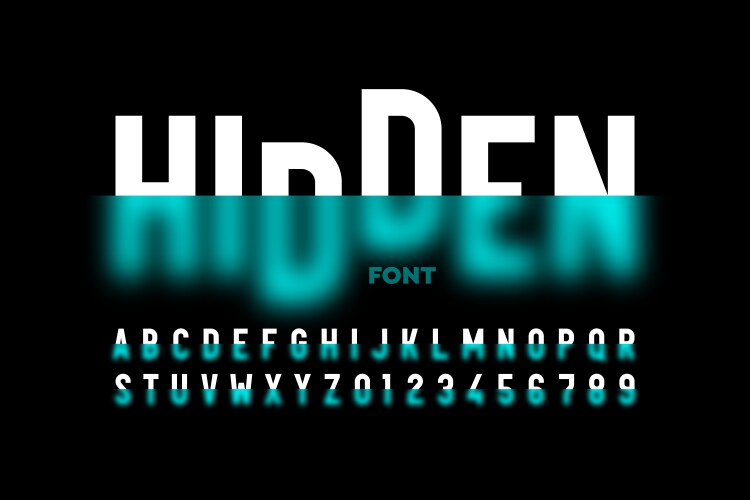 Blur Alphabet Vector Images (over 1,000)