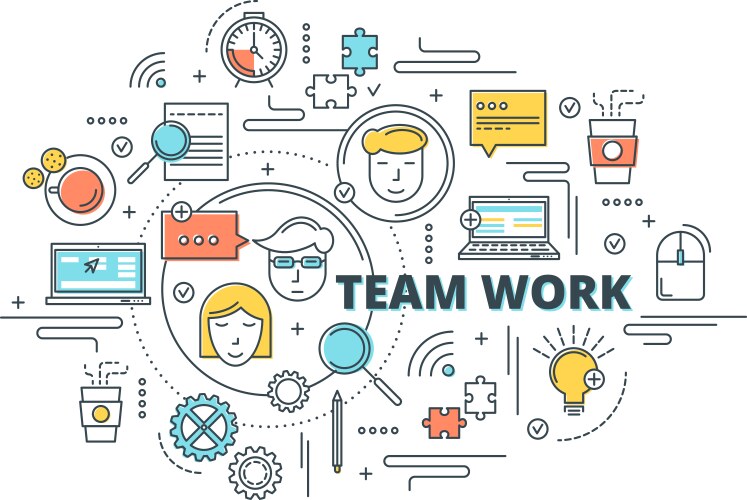 Team Work Vector Images (over 240,000)