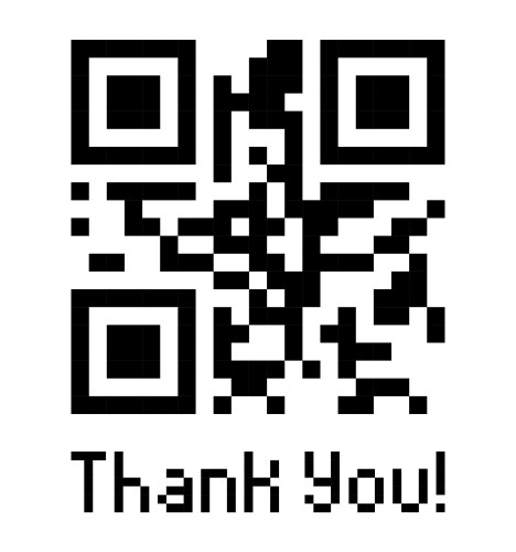 Qr code in red scanning frame isolated on white Vector Image