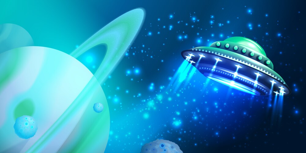 Meteor shower background Royalty Free Vector Image