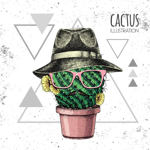 Cool Cactus Vector Images (over 1,400)
