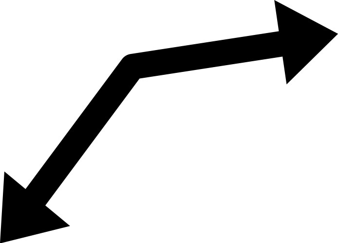 Angled Arrow Vector Images (over 14,000)