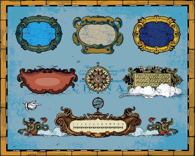 Map Frame Vector Images (over 47,000)