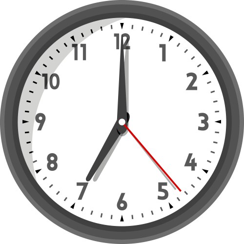 Galaxy clock white background Royalty Free Vector Image