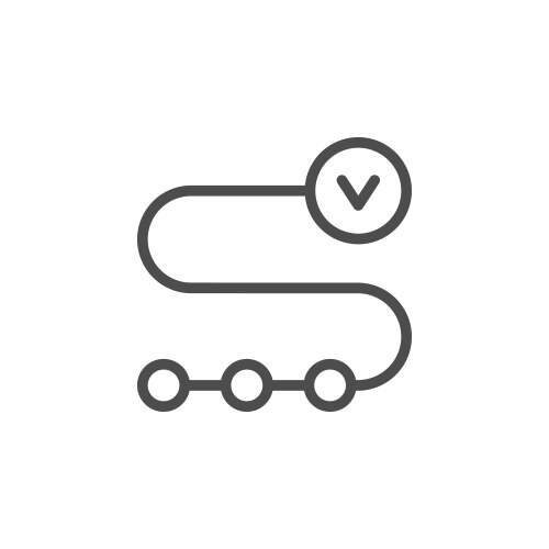 Career goal setting loop concept icon Royalty Free Vector Career goal setting loop concept icon Royalty Free Vector