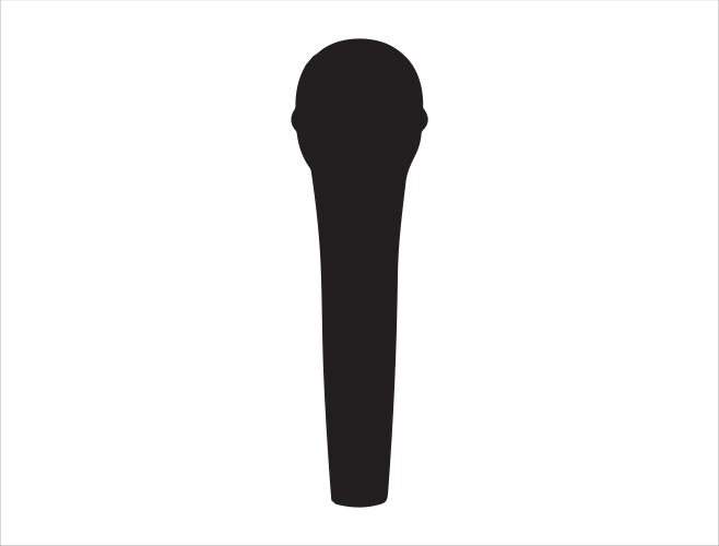 Microphone Silhouette Vector Images (over 18,000)