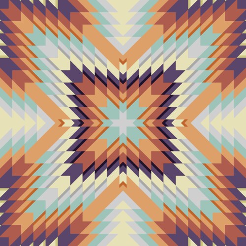 Distressed grunge american flag seamless pattern Vector Image