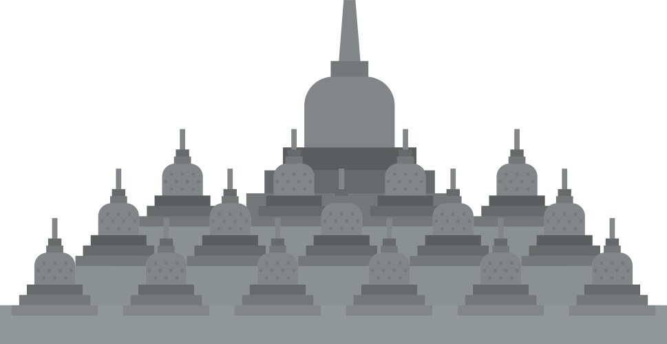 Borobudur Vector Images & Graphics for Commercial Use | VectorStock