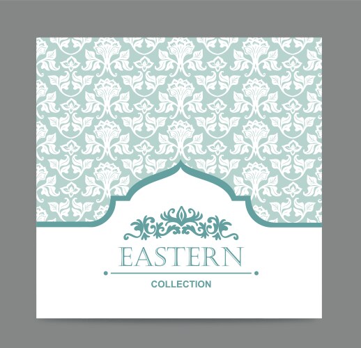 Vintage card design for greeting Royalty Free Vector Image